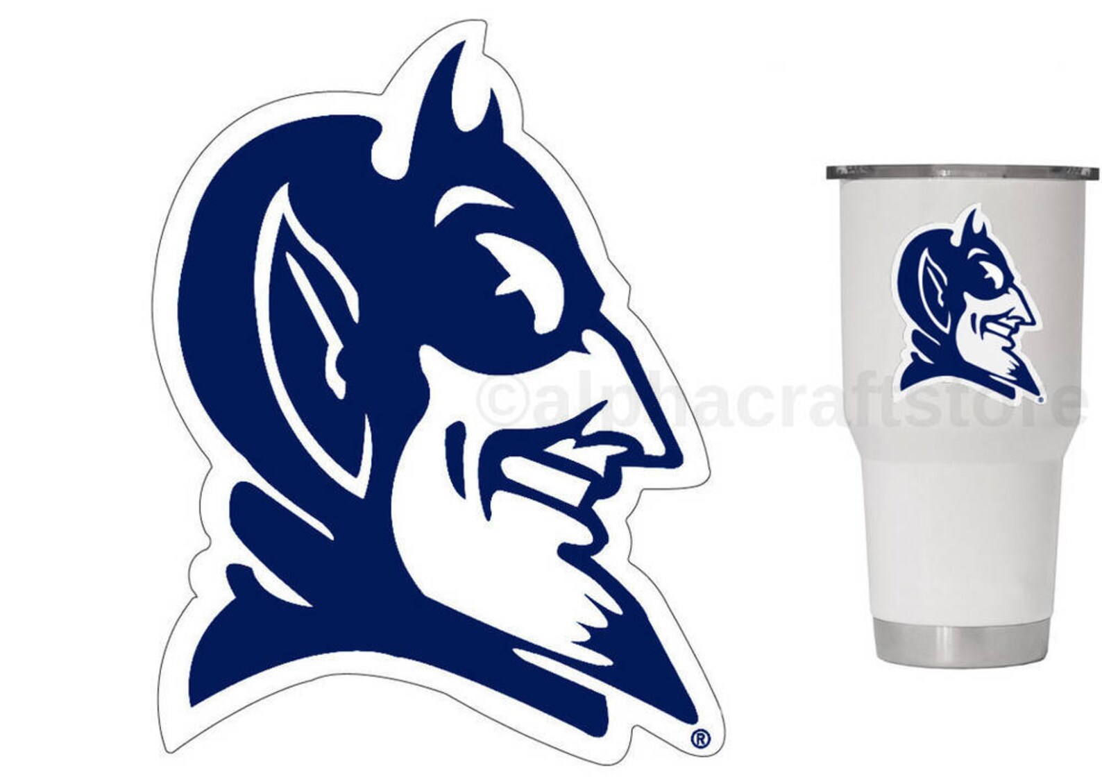 Duke Blue Devils 3 Premium Vinyl Die Cut Decal Sticker | Etsy