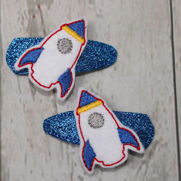 Space Hair Clip for Kids - Etsy UK