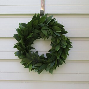 Fresh Bay Leaf Wreath 15", Winter Home Decor, Herbal Cooking, Soups ...
