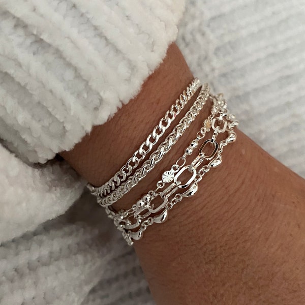 Multi Layer Bracelet - Etsy