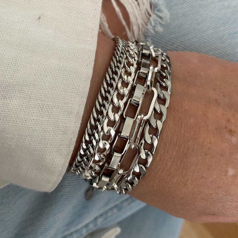 Multi Layer Bracelet - Etsy