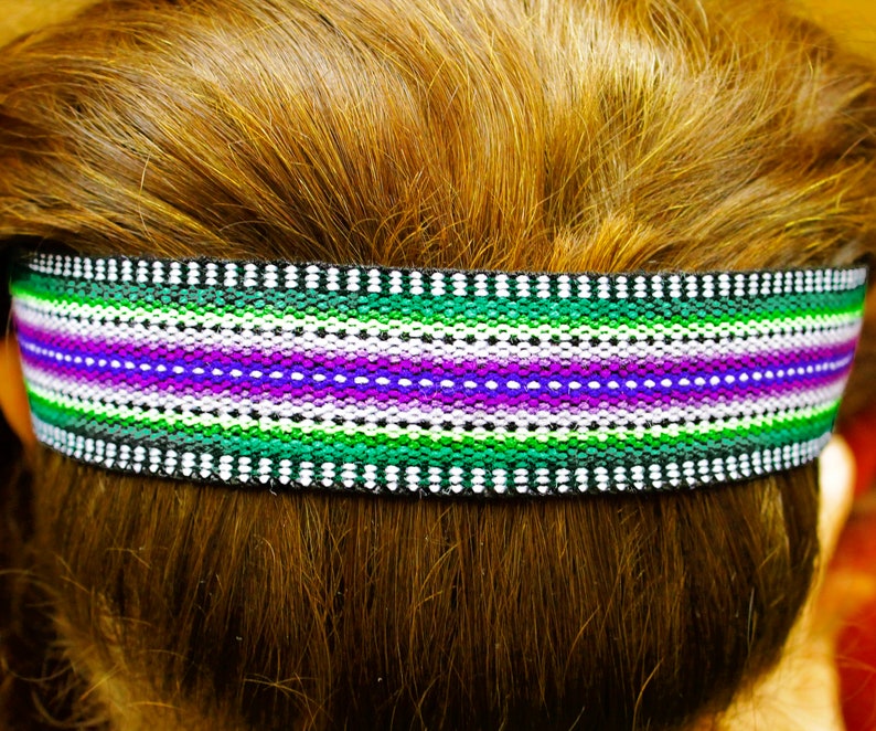 Vincha NEGRA Turbante boho bohemio vincha delgada de tela | Etsy