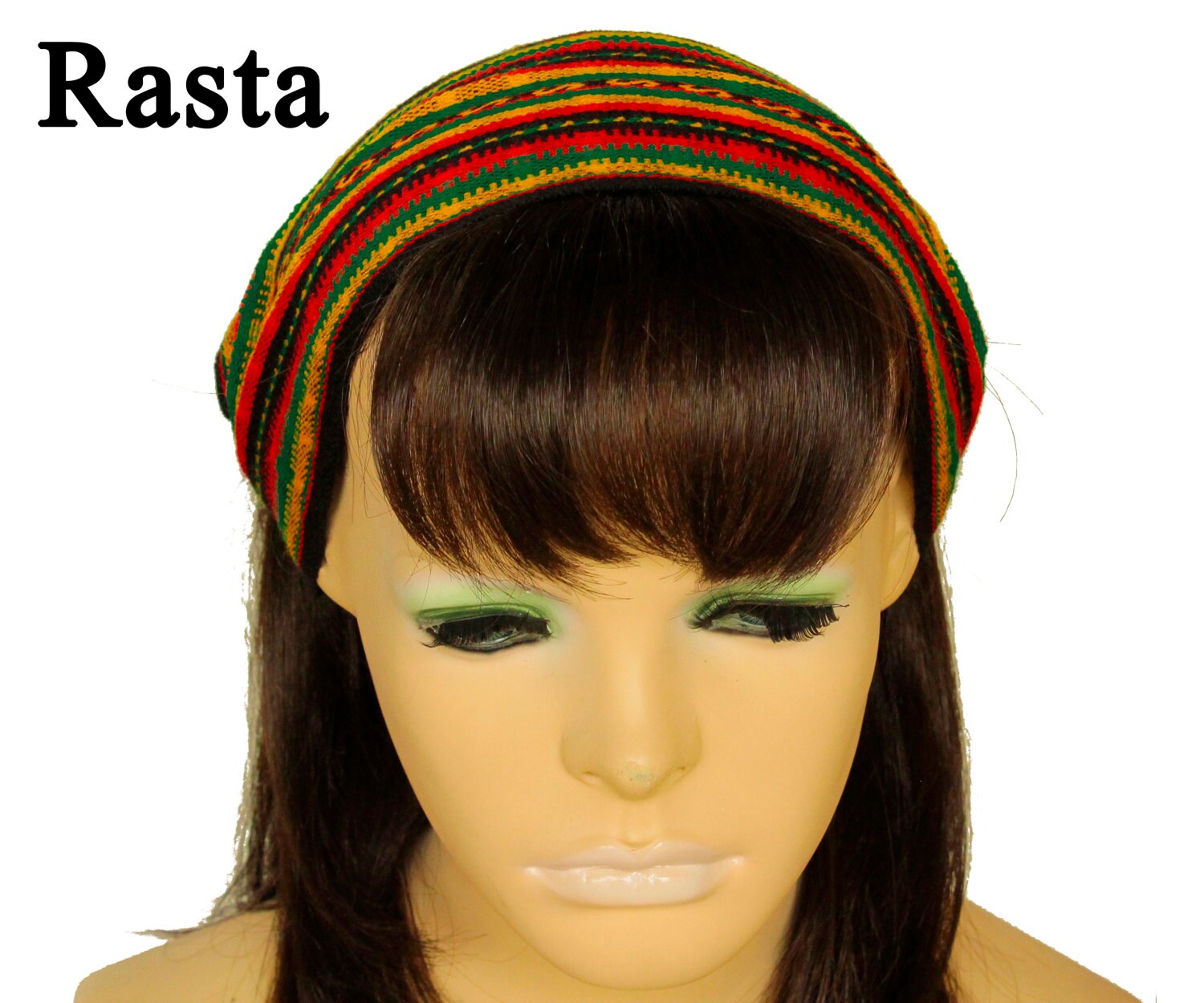 Rasta / Rainbow Color Peruvian Fabric, Peruvian Textile, Multicolor ...
