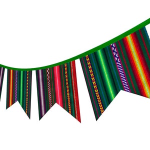 PERUVIAN Tribal Banner, Ethnic Garland, Tribal Party Bunting, Flags ...