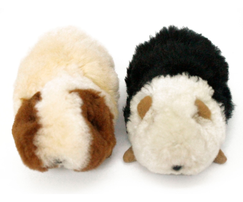 CUY de PELUCHE PERUANO Peluche de pelo de alpaca de 8 - Etsy México