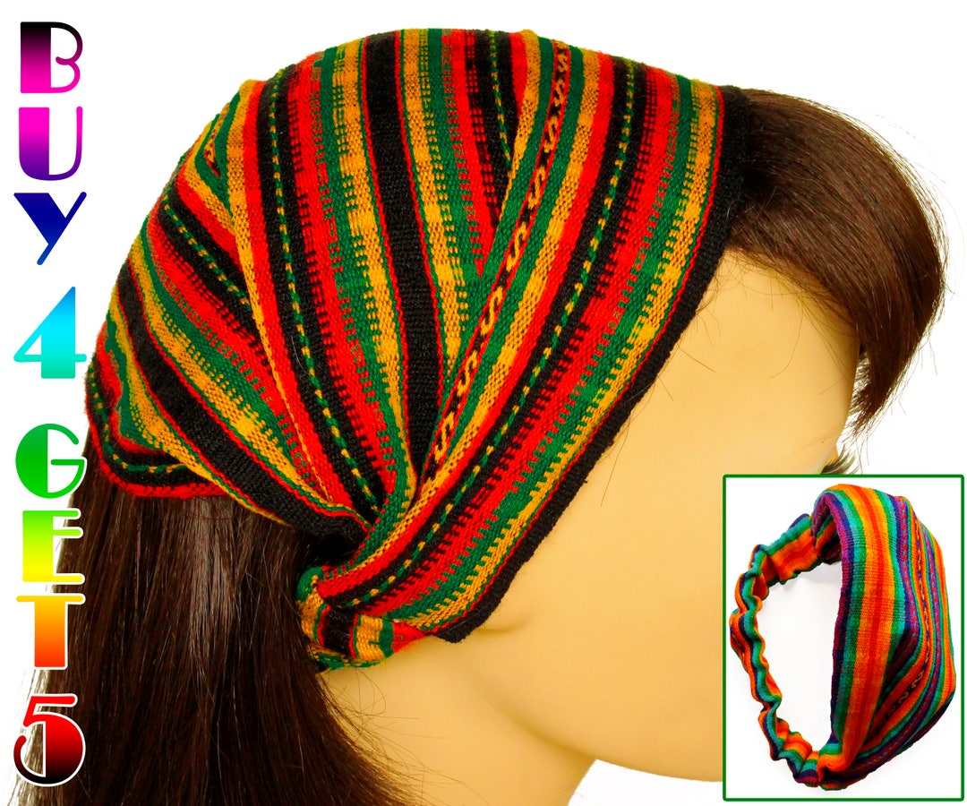 Rasta / Rainbow Color Peruvian Fabric, Peruvian Textile, Multicolor ...