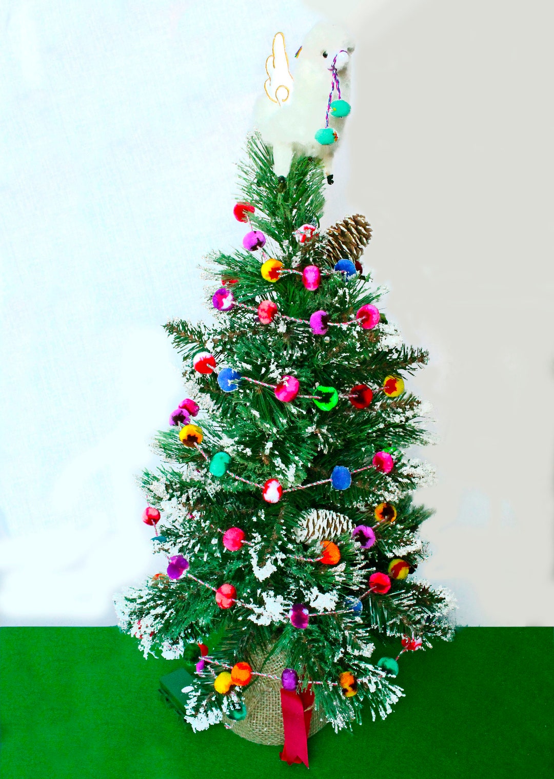 PERUVIAN Pom Pom Garland, Ethnic Garland, Wool Bunting, Pom Pom Banner ...