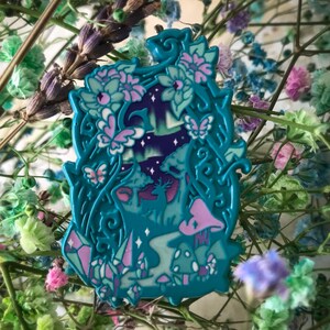 Into the Fae Wood Enamel Pins, Fae Enamel Pins, Fantasy Pins, Magic ...
