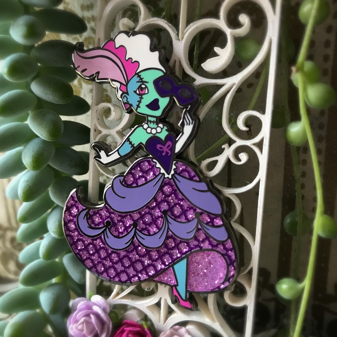Monster Masquerade: Zombie Pins, Bride of Frankenstein Pins, Creepy ...