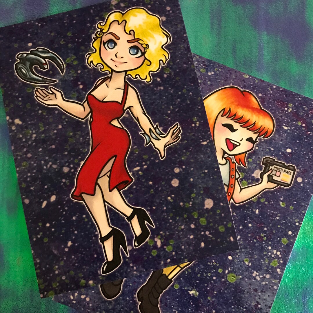 Caprica 6 Art Print, Sci-fi Art Print, Geek Decor, Nerd Art, Battlestar ...