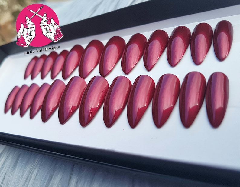 Plain Ruby Red Garnet January Birthstone Maroon Burgundy - Etsy