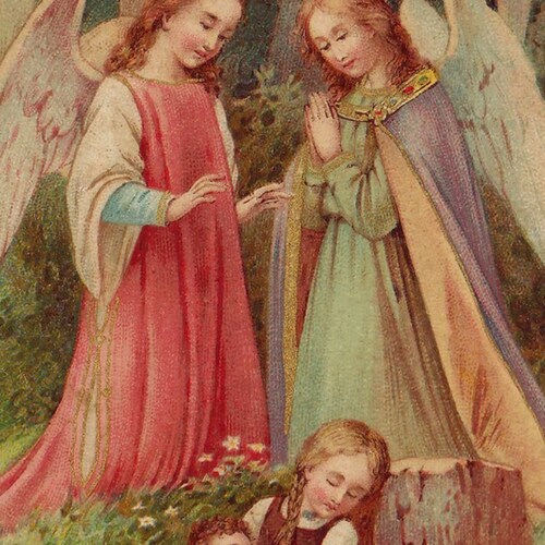 Seven Sacraments Based on a Vintage Holy Card Catholic Art - Etsy