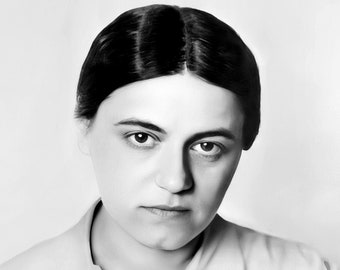 Saint Edith Stein Portrait Print Poster - Etsy