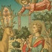 St. Hubert – Patron of Hunters – Based on a Vintage Holy Card ...
