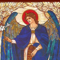Saint Gabriel the Archangel, St Gabriel Print, Catholic Art, Religious ...