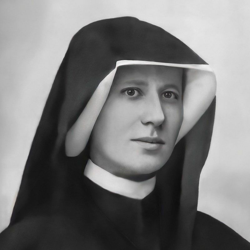 St Faustina Icon - Etsy