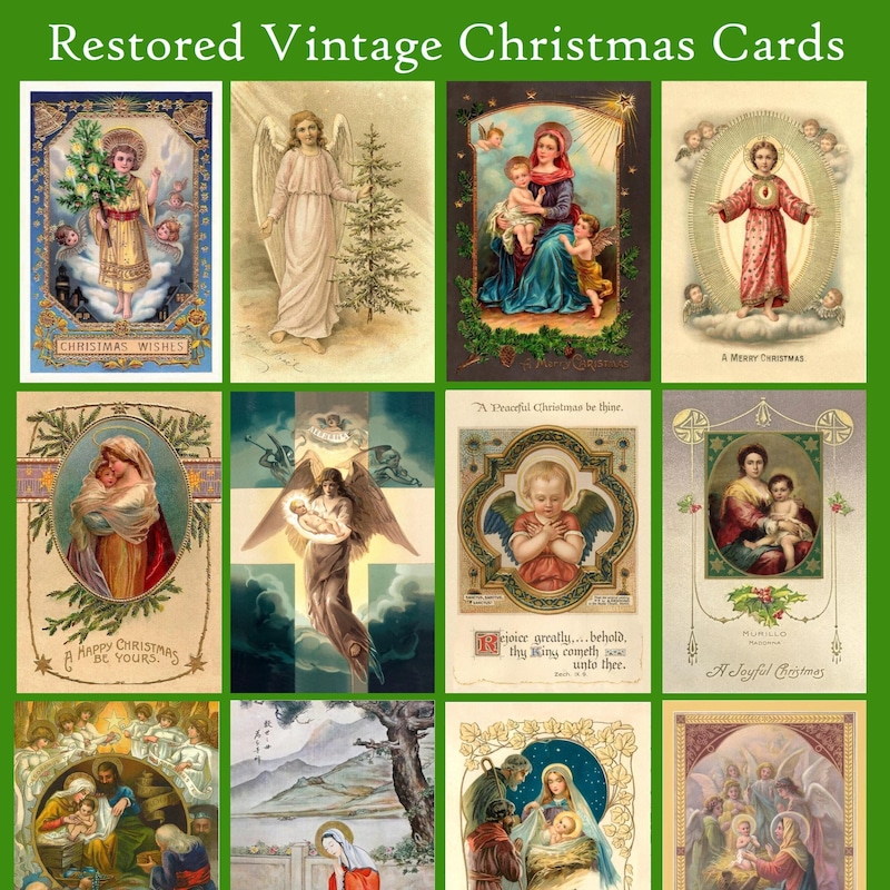 Religious Post Card Set - Etsy