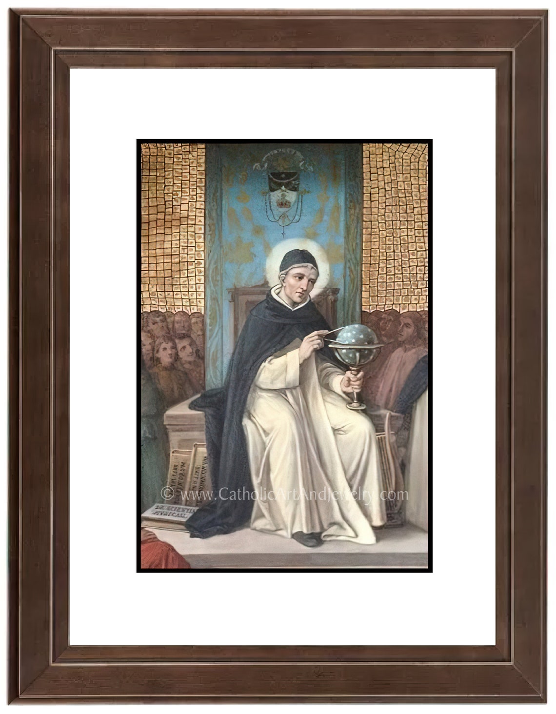 St Albert the Great Beautiful Catholic Art Print Archival - Etsy