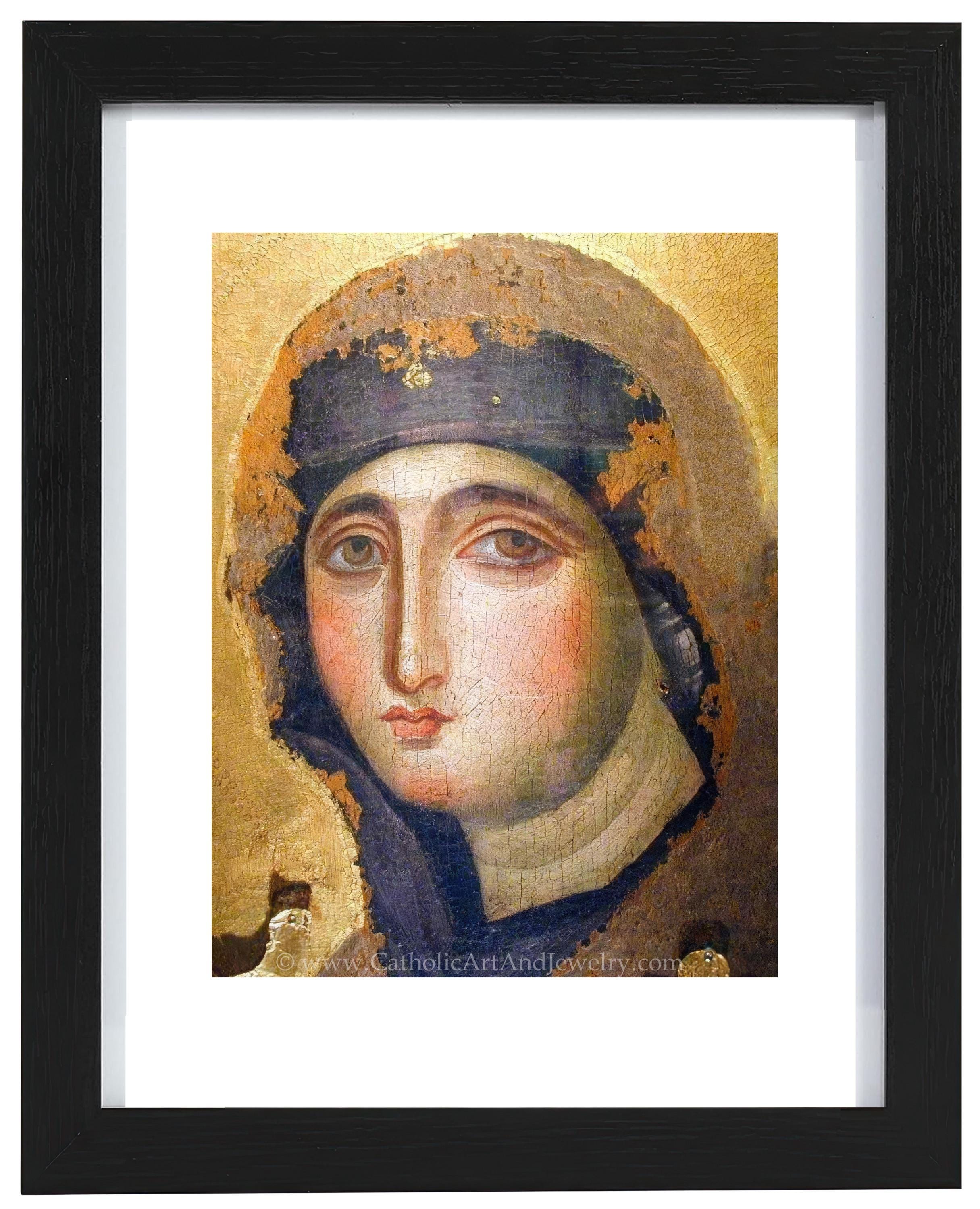 Oldest Icon of Mary in Rome – Advocata Nostra – Catholic Art – Catholic ...