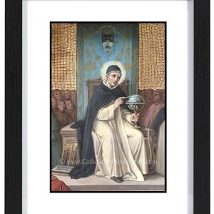 St Albert the Great – Beautiful Catholic Art Print – Archival Quality ...