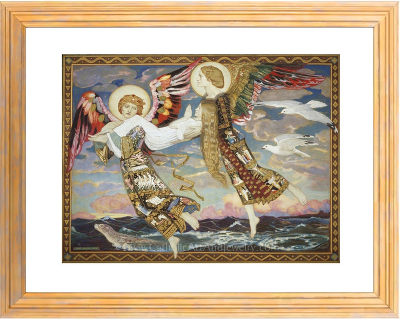 St. Bride (st. Brigid) – by John Duncan – Catholic Art Print – Archival ...