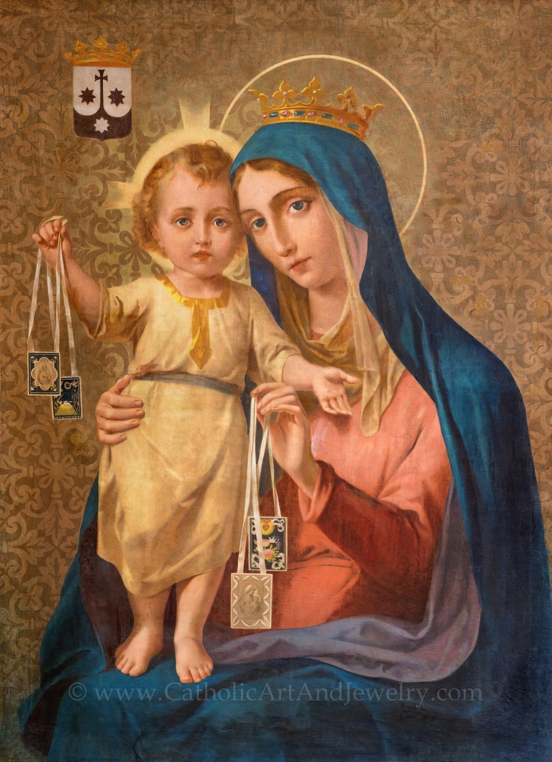 Our Lady of Mount Carmel – From Church of the Madonna of Carmel in ...