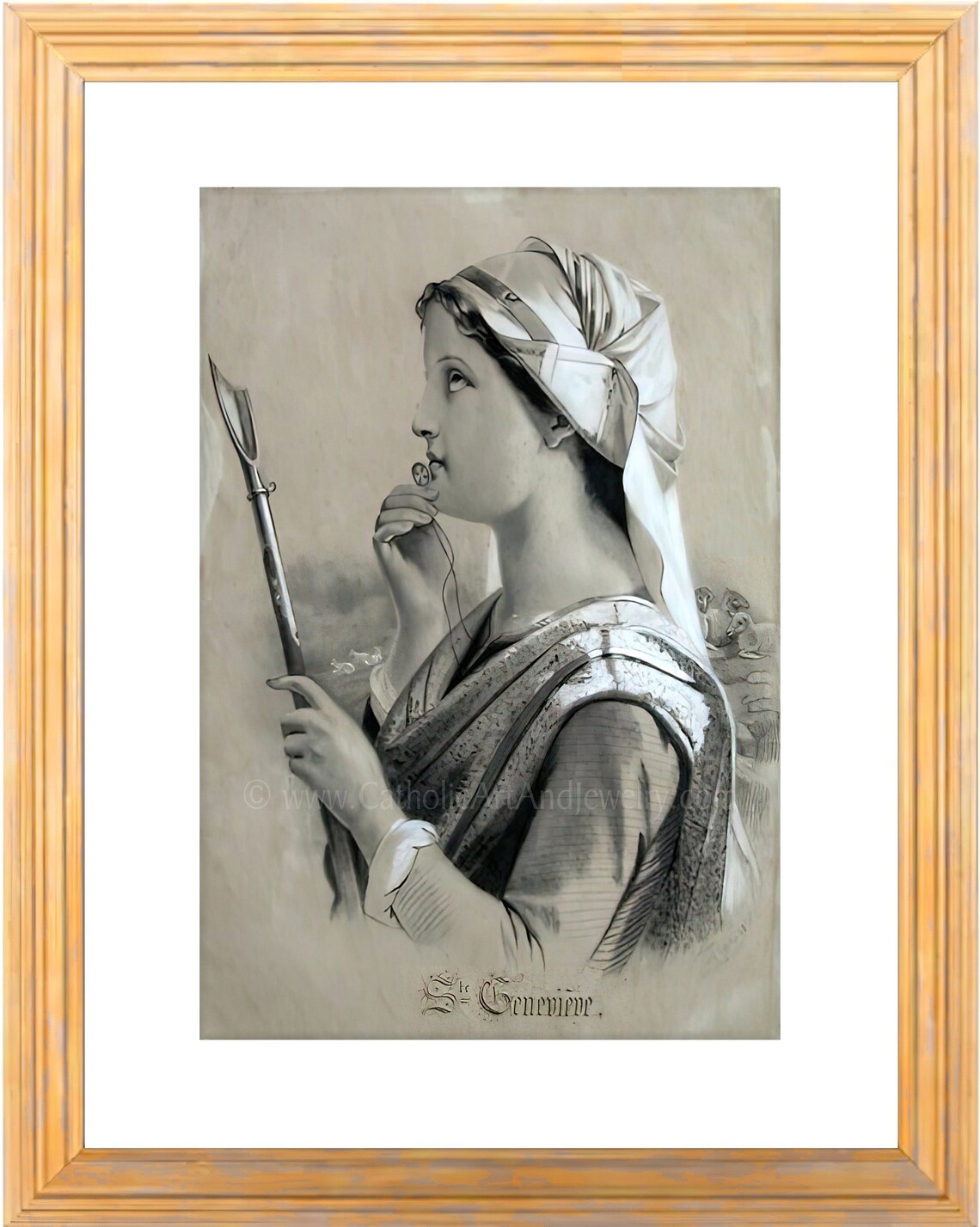 St. Genevieve by Céline Martin, Sister of Therese of Lisieux – 3 Sizes ...