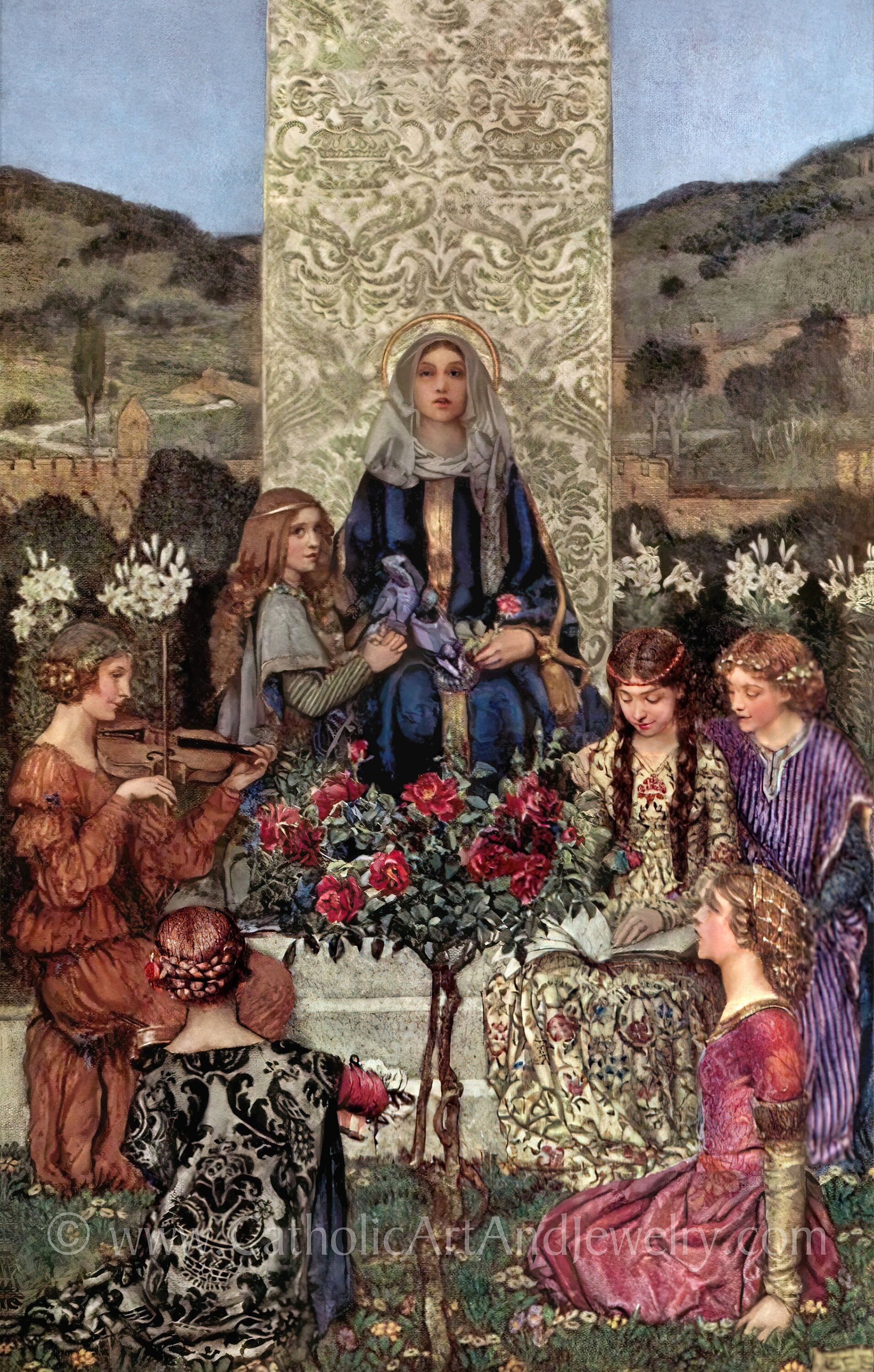 Magnificat 4 Sizes by Eleanor Fortescue-brickdale - Etsy