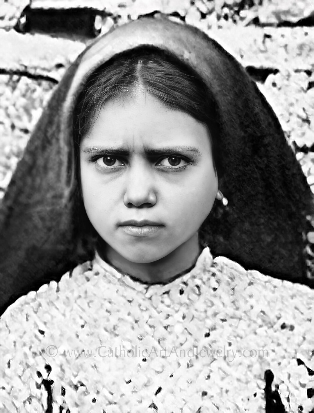Exclusive! St. Jacinta of Fatima - Restored Photo - 3 Sizes - Vintage ...