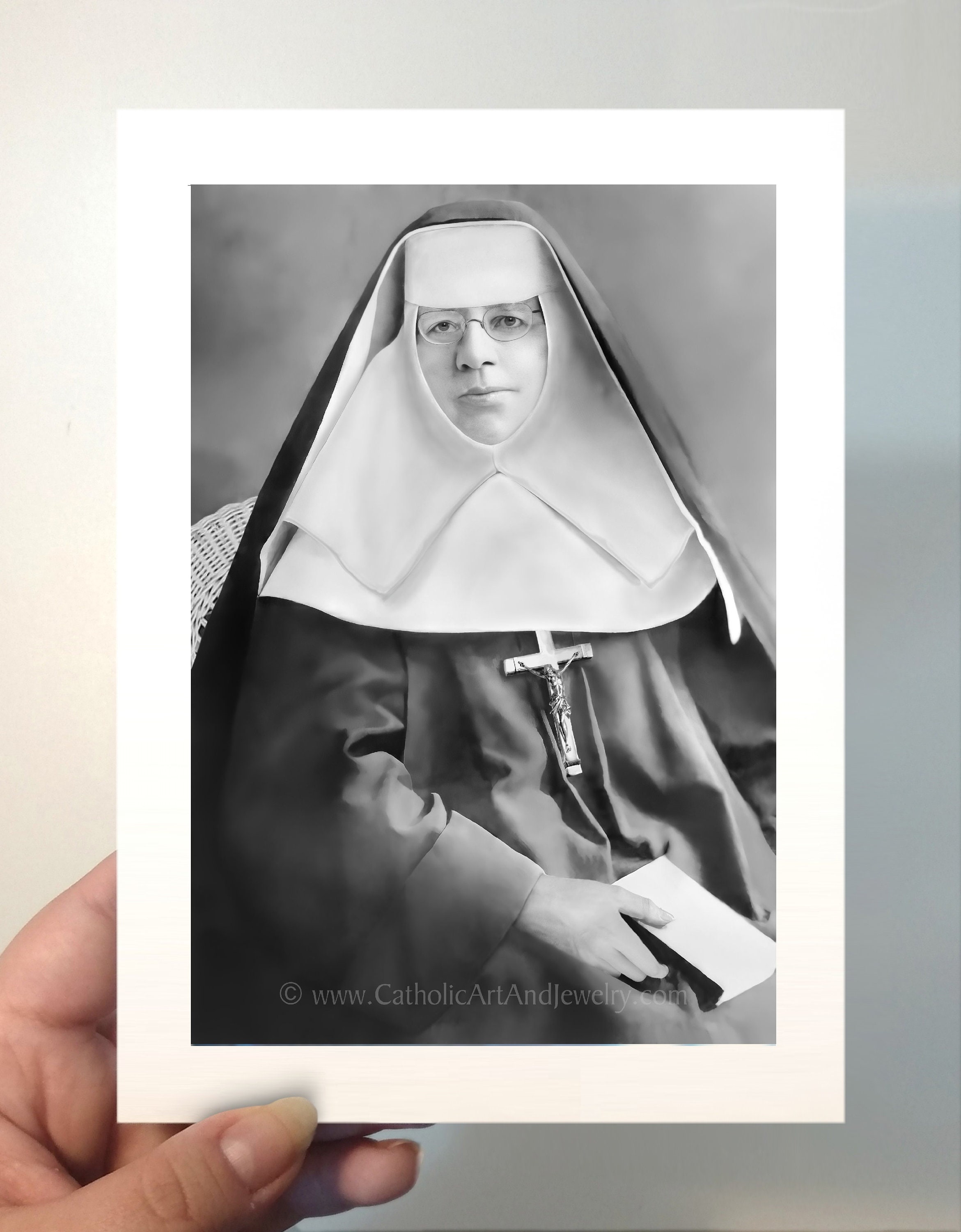 St. Katherine Drexel – Exclusive Photo Restoration – 4 Sizes – Catholic ...