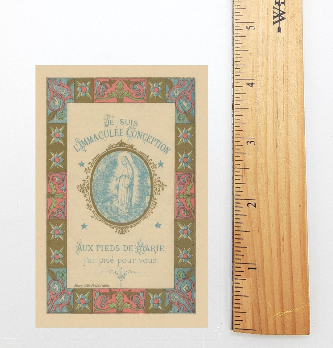 New! Immaculate Conception #2 – Restored Vintage Holy Card – Pack of 10 ...