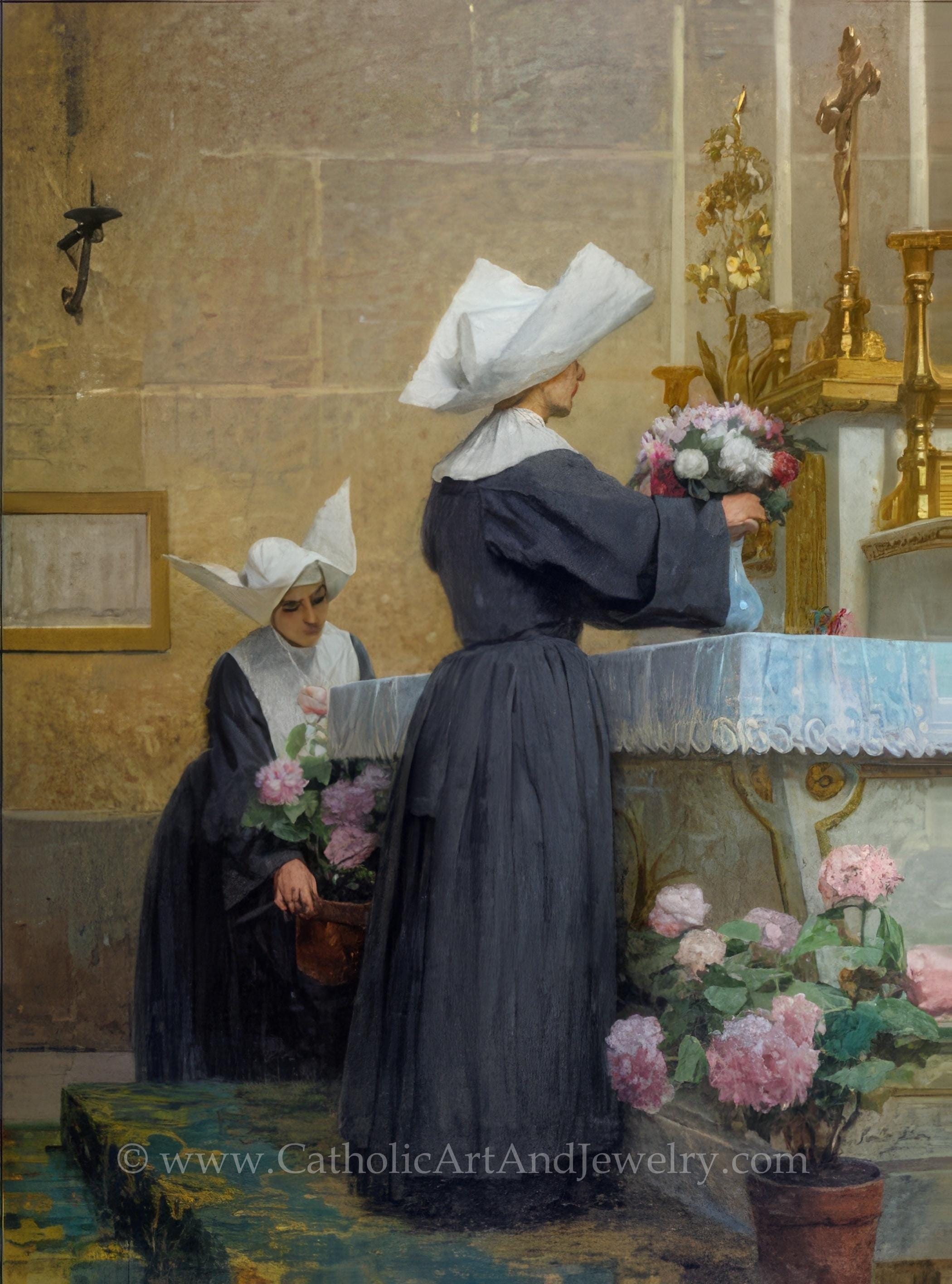 In His Honor – Louis Emile Adan – Beautiful Catholic Art – Archival ...