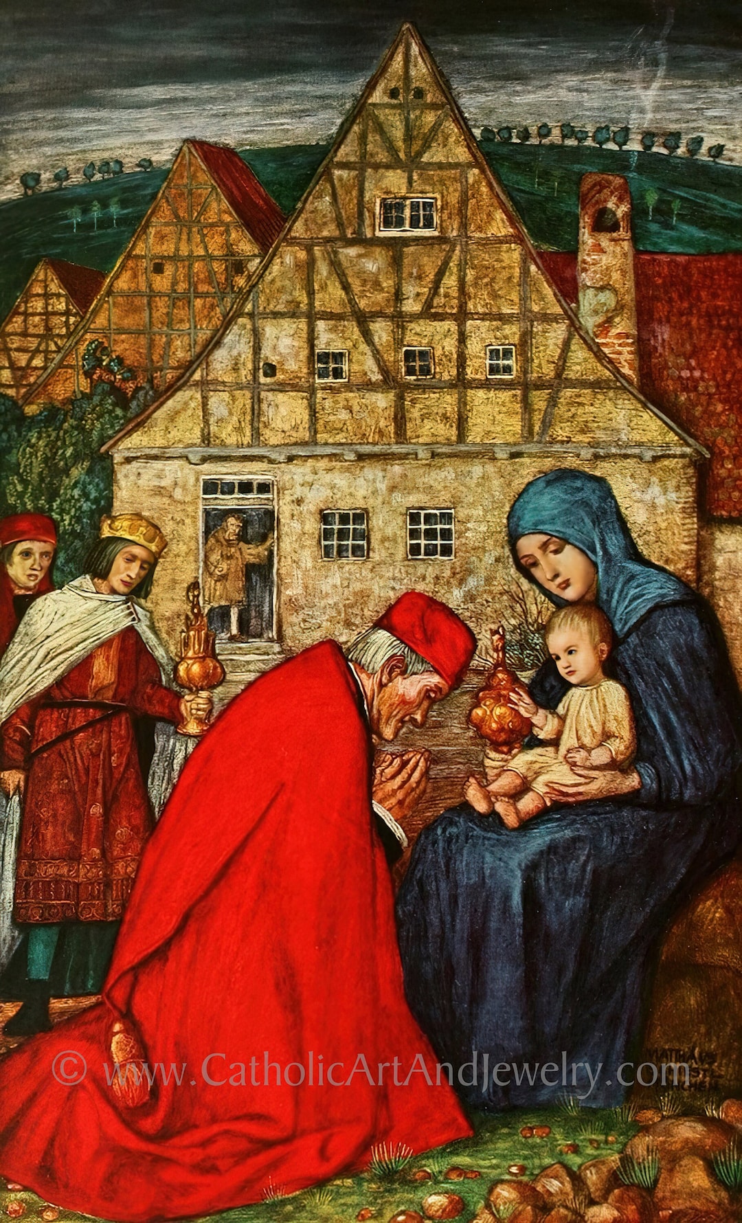 The Adoration of the Magi New by Matthias Schiessl 4 Sizes Catholic Art ...