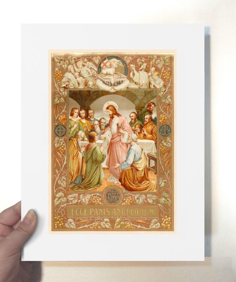 Behold, the Bread of Angels! – Early 20th Century Catholic Art ...