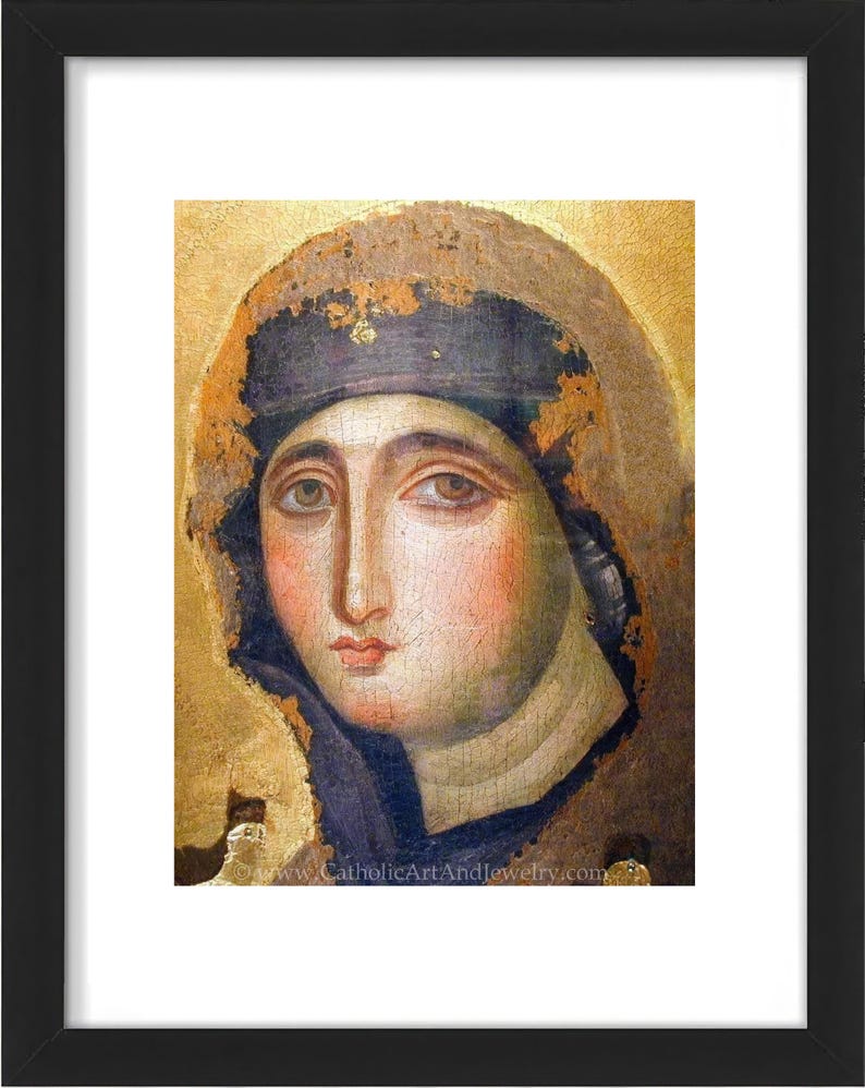 Oldest Icon of Mary in Rome – Advocata Nostra – Catholic Art – Catholic ...