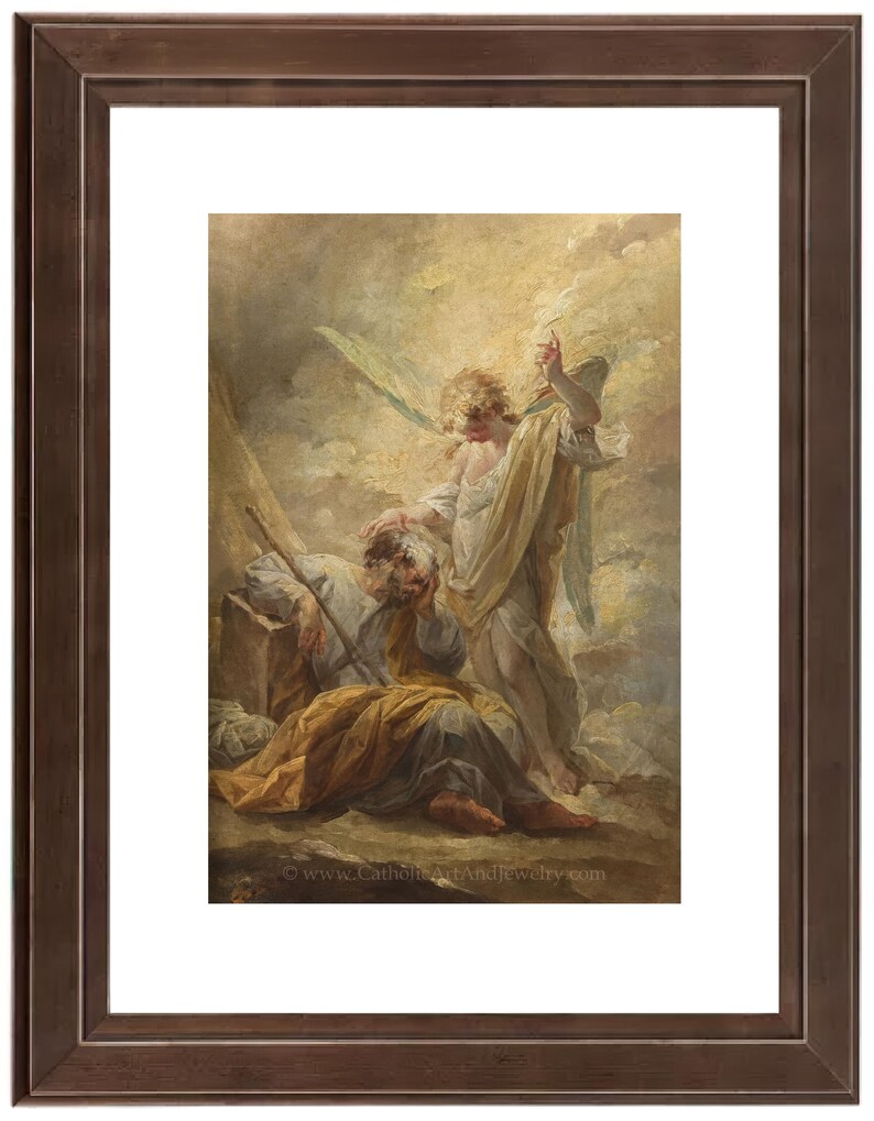 St. Josephs Dream – Sleeping Joseph – by Vicente López Portaña ...