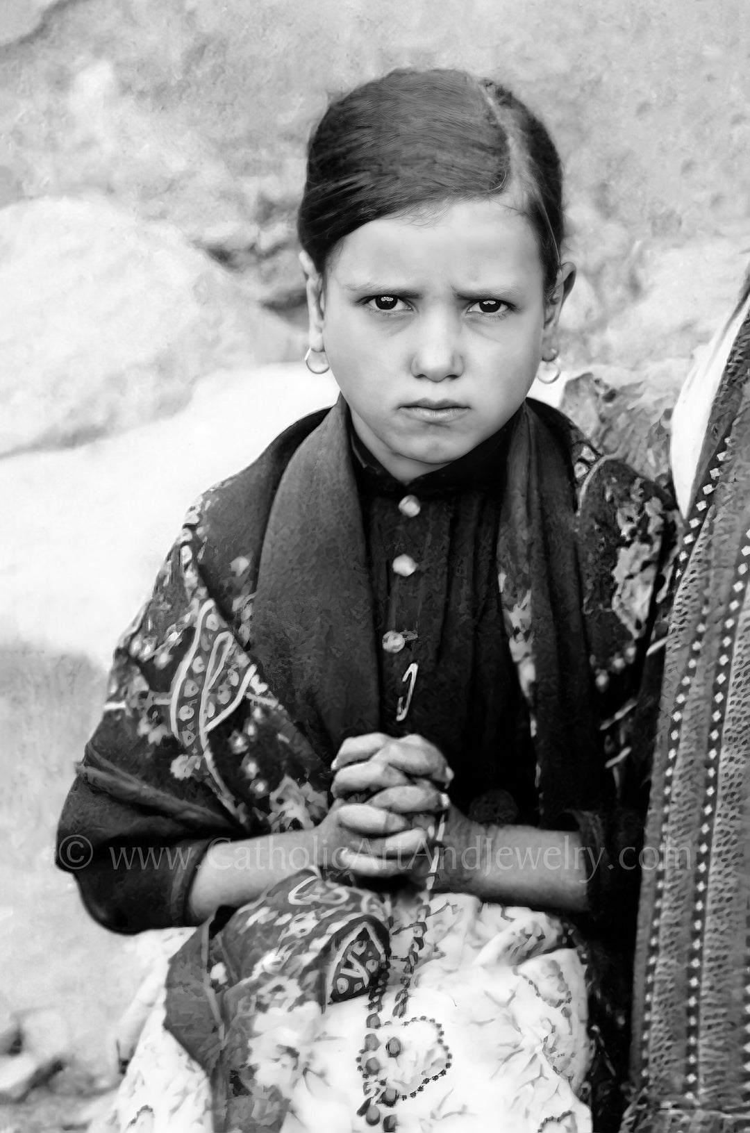 Exclusive! St. Jacinta of Fatima - Restored Photo - 3 Sizes - Vintage ...