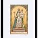 Our Lady of the Rosary Based on a Vintage Italian Holy Card Catholic ...