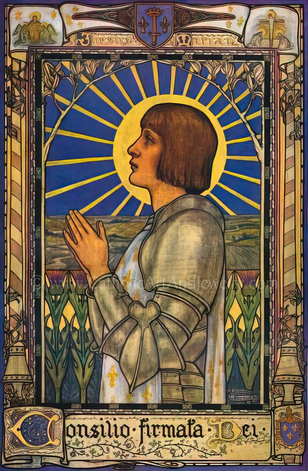 Joan of Arc by Jeanne Antoinette Labrousse - Etsy