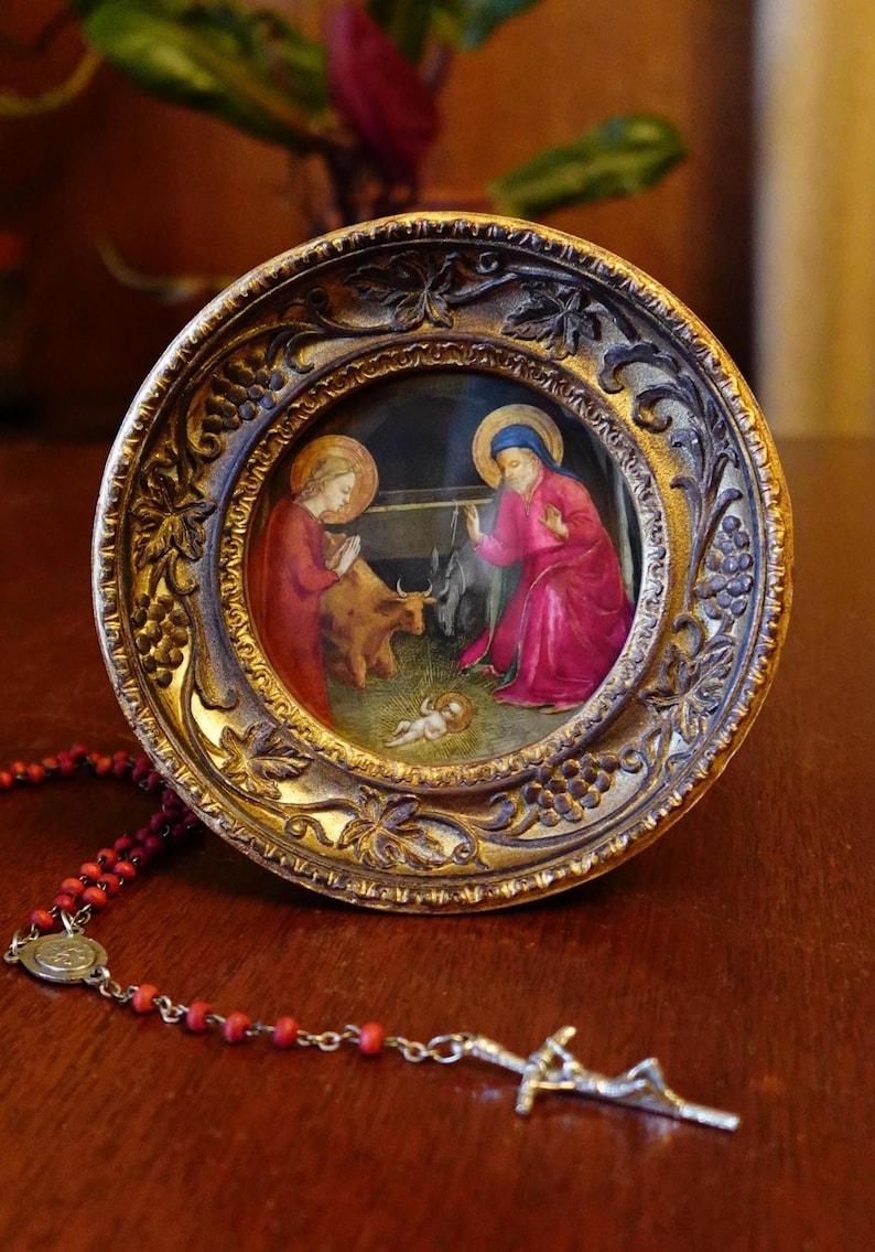Nativity – Fra Angelico – 4.25" Framed Miniature - Etsy Canada