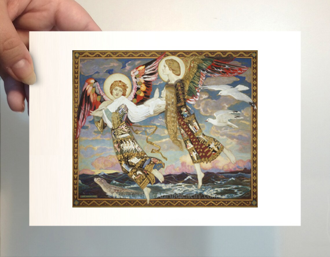 St. Bride (st. Brigid) – by John Duncan – Catholic Art Print – Archival ...