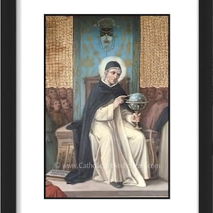 St Albert the Great – Beautiful Catholic Art Print – Archival Quality ...