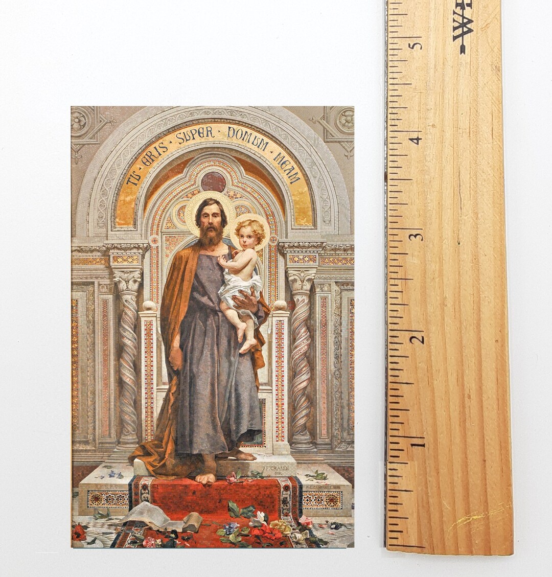 St. Joseph Holy Card – Pack of 10/100/1000 – Restored Vintage Holy Card - Etsy