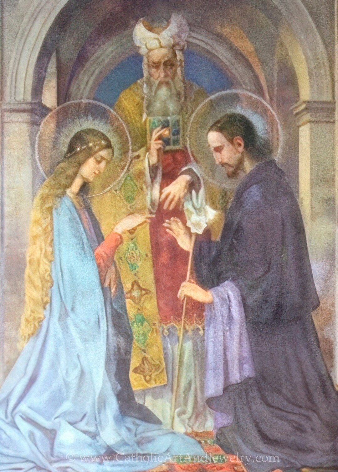 Wedding of Joseph and Mary – Wladyslaw Drapiewski – Wedding Gift ...