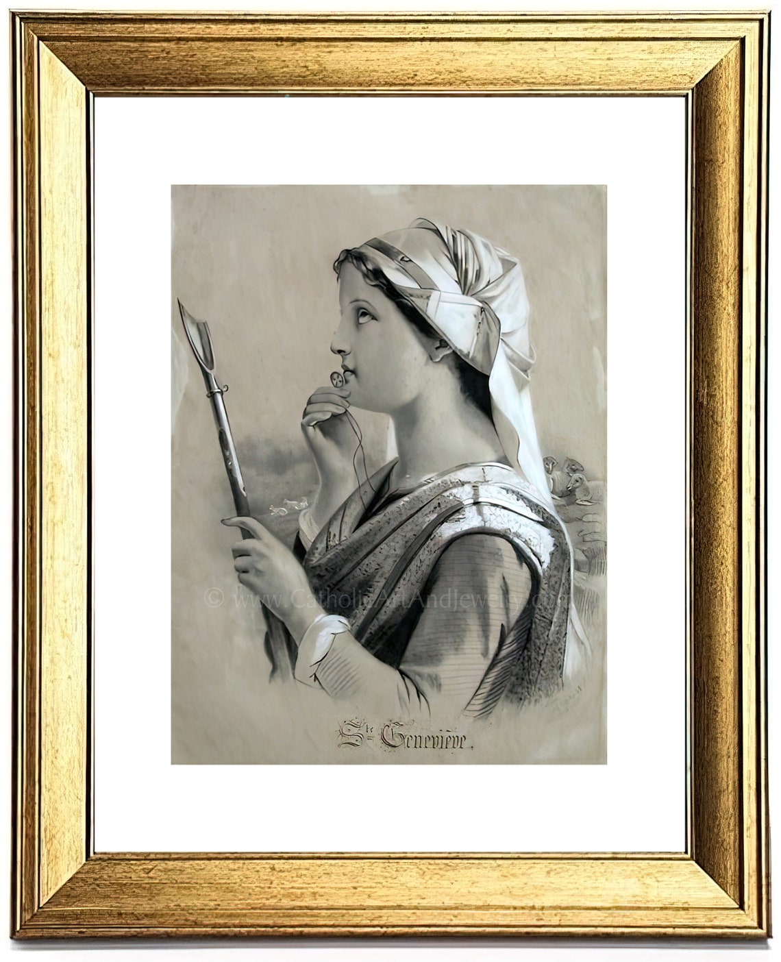 St. Genevieve by Céline Martin, Sister of Therese of Lisieux – 3 Sizes ...