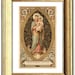 Our Lady of the Sacred Heart Based on a Vintage French Holy Card ...