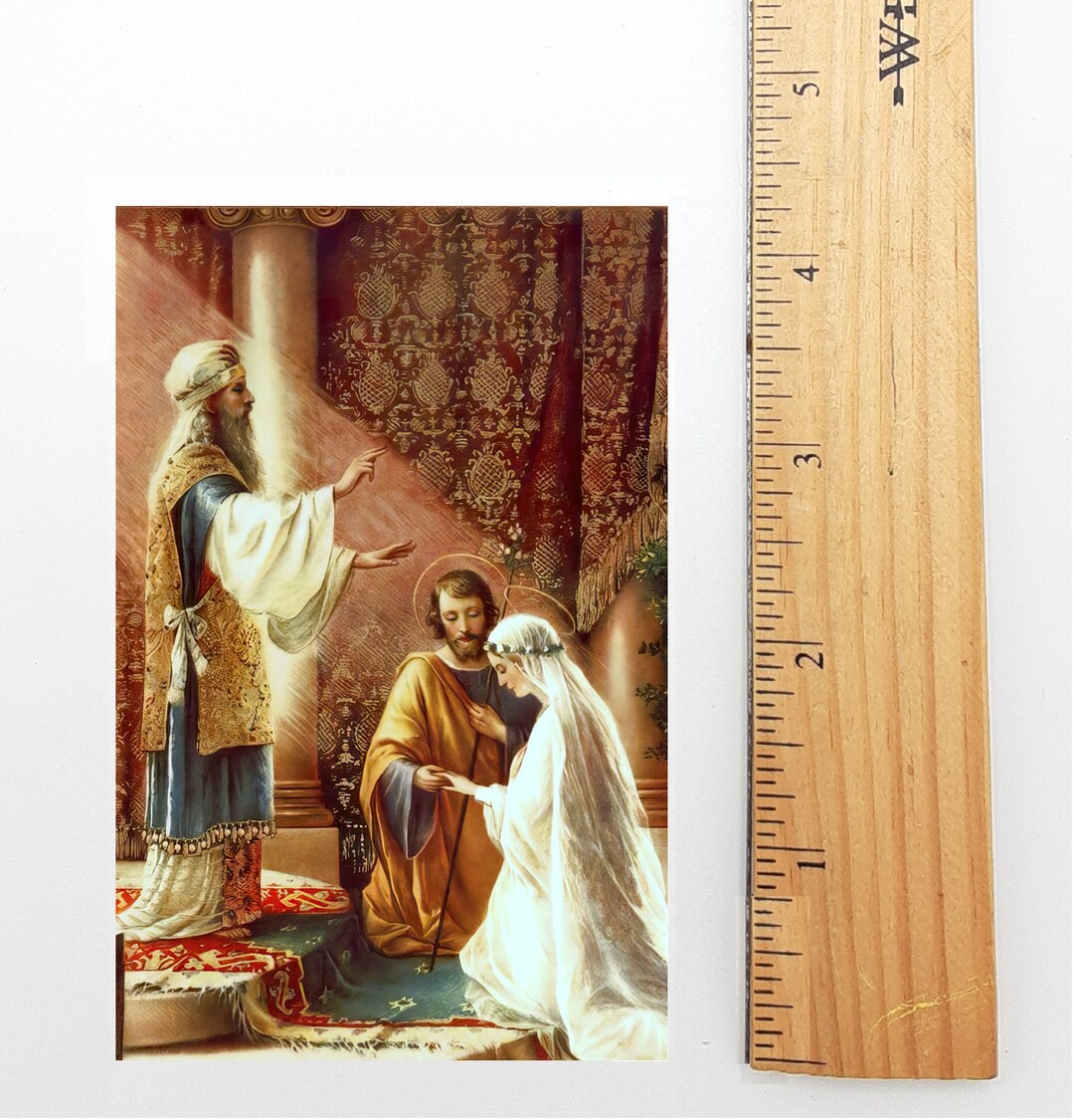 Holy Card – Wedding of Joseph and Mary – Pack of 10/100/1000 – Restored ...