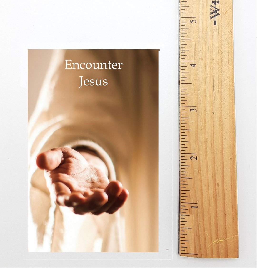 New! Encounter Jesus – Be a Christian – Pack of 10/100/1000 – Holy Card ...