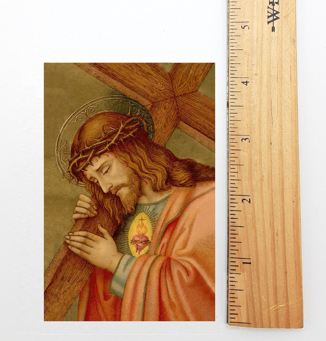 New! Carrying the Cross Holy Card – Pack of 10/100/1000 – Easter Holy ...