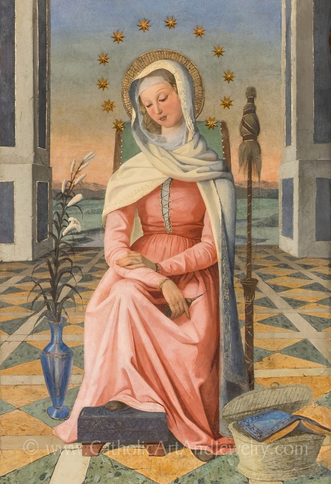 Mater Admirabilis – Beautiful Catholic Art Print – Archival Quality - Etsy